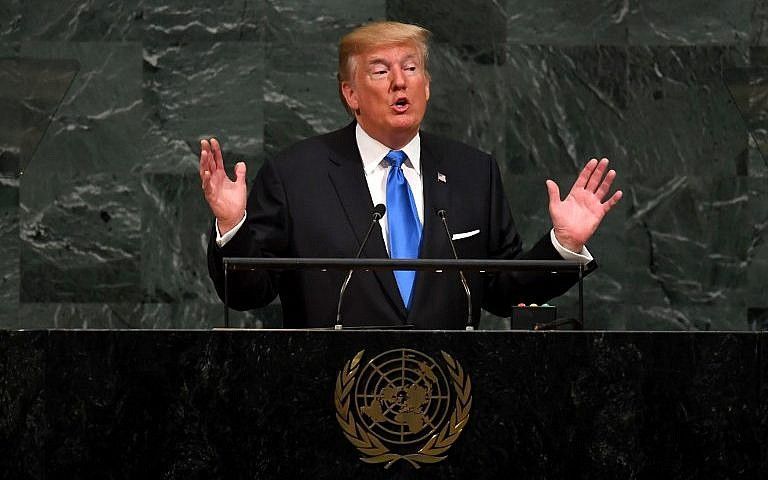Trum en la ONU arremete contra el “régimen asesino de Iran” - Noticias ...