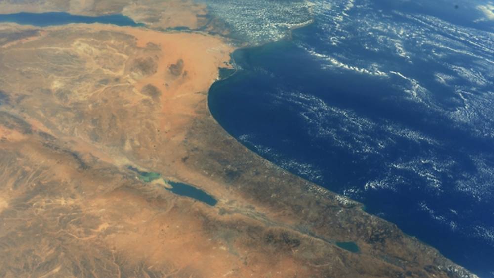 Astronauta de la NASA publicó instantáneas de Jerusalén desde el ...