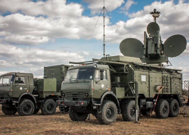 Sistema ruso de guerra electrónica llega a Siria Sistema ruso de guerra electrónica llega a Siria