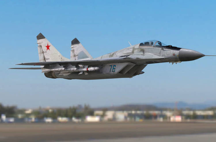 Avión de combate de fabricación rusa se estrella en Egipto