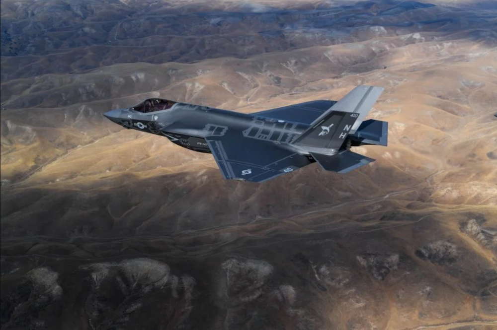 Cazas F-35 de la Real Fuerza Aérea Británica patrullan los cielos de Siria