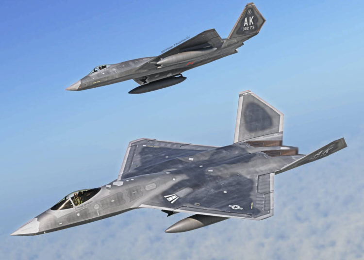 Así es como se vería un caza F-23A