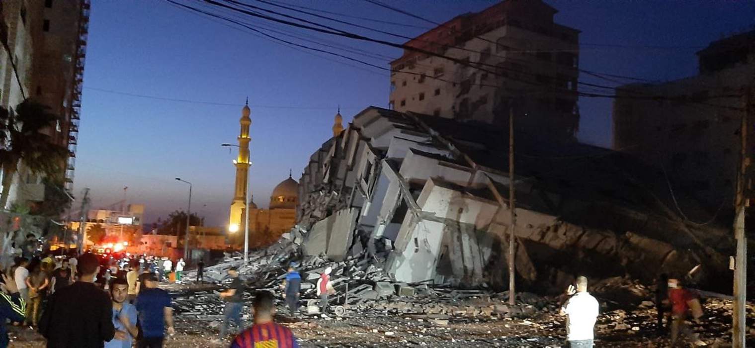 Las FDI destruyen un edificio de Gaza utilizado por Hamás