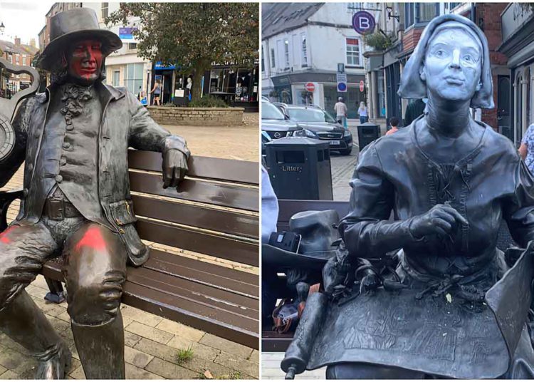 Histórica ciudad turística británica es objeto de pintadas antisemitas