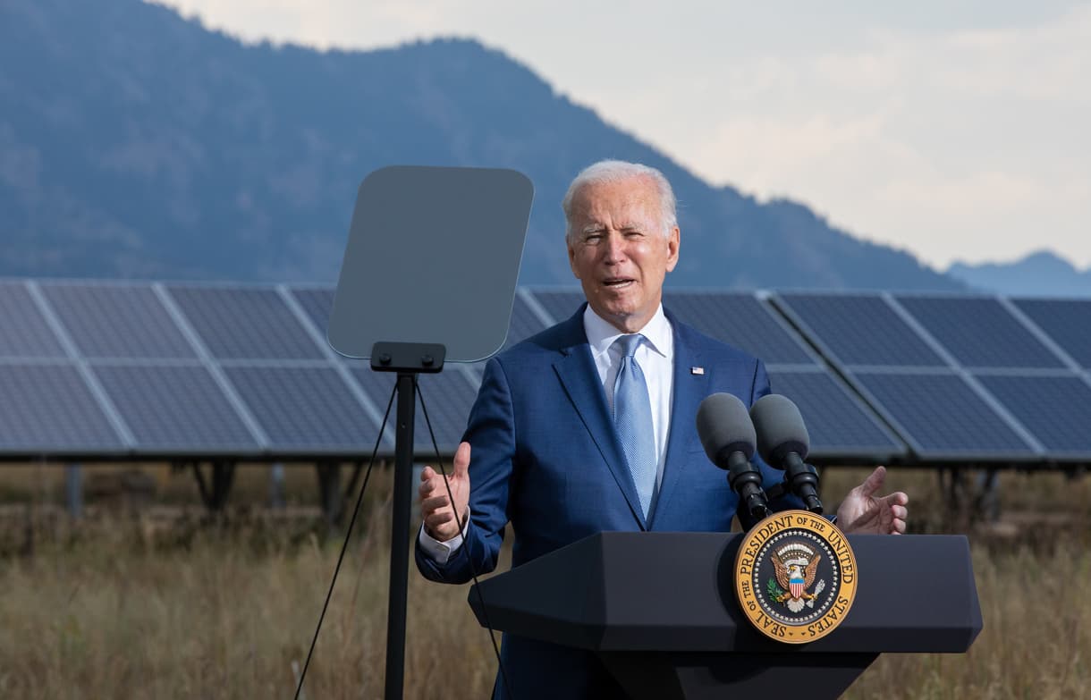 El plan solar de Biden beneficia indirectamente a China