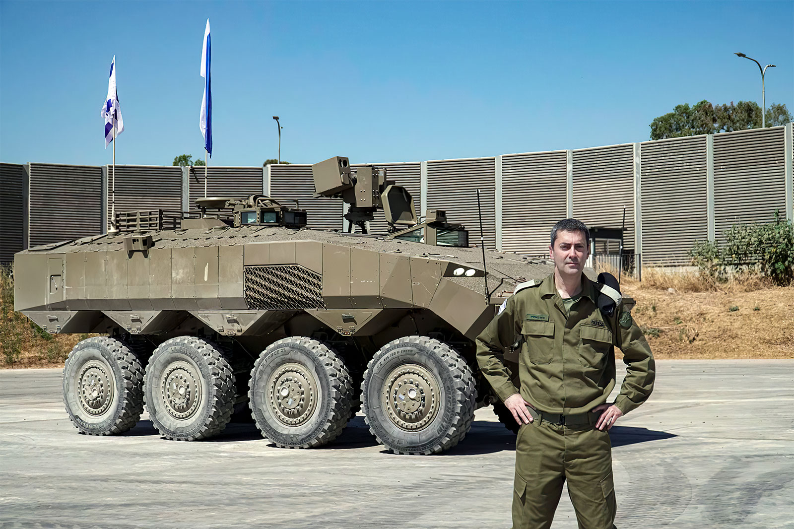 Nuevo vehículo militar Eitan será entregado a la Brigada Nahal de las FDI