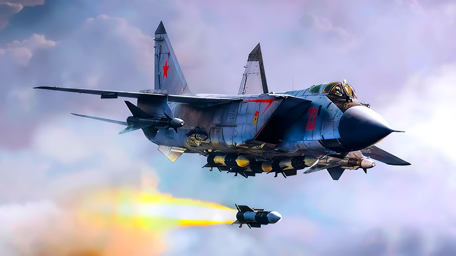 MiG-31: No es un caza furtivo F-35, sino un monstruo de Mach 3