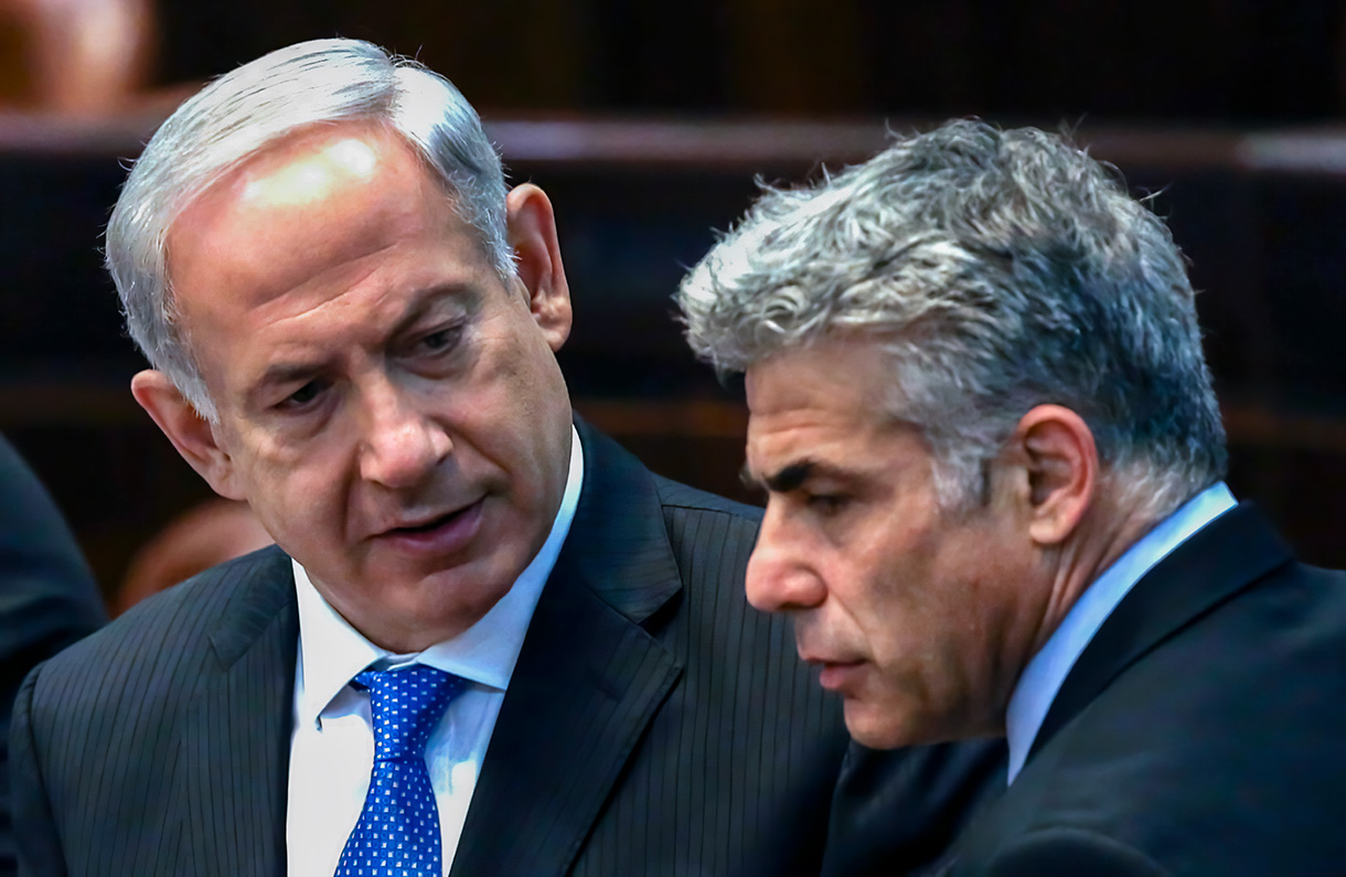 Lapid invita formalmente a Netanyahu a una reunión sobre seguridad ...