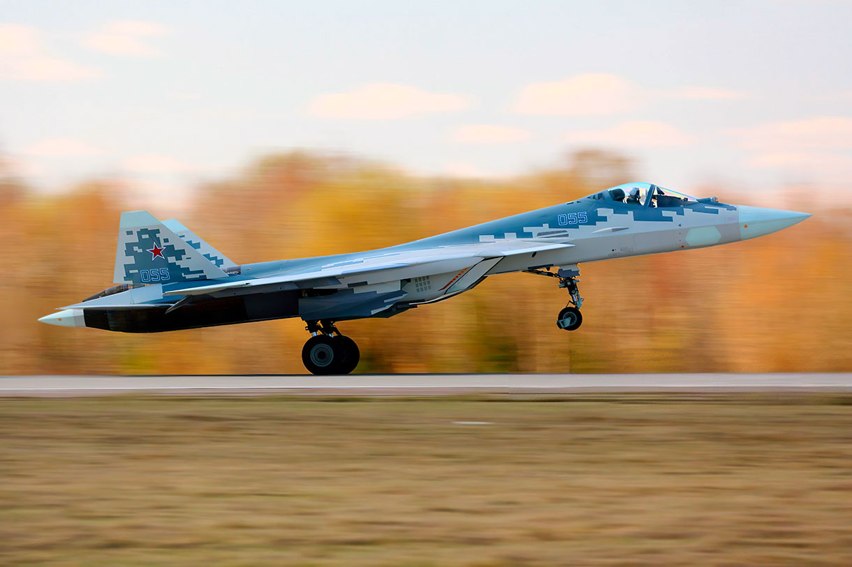 Rusia actualiza la suite de comunicaciones para sus cazas Su-57