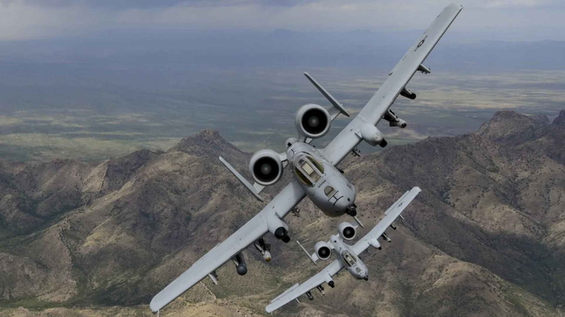 El legendario A-10 Thunderbolt II comienza su despedida
