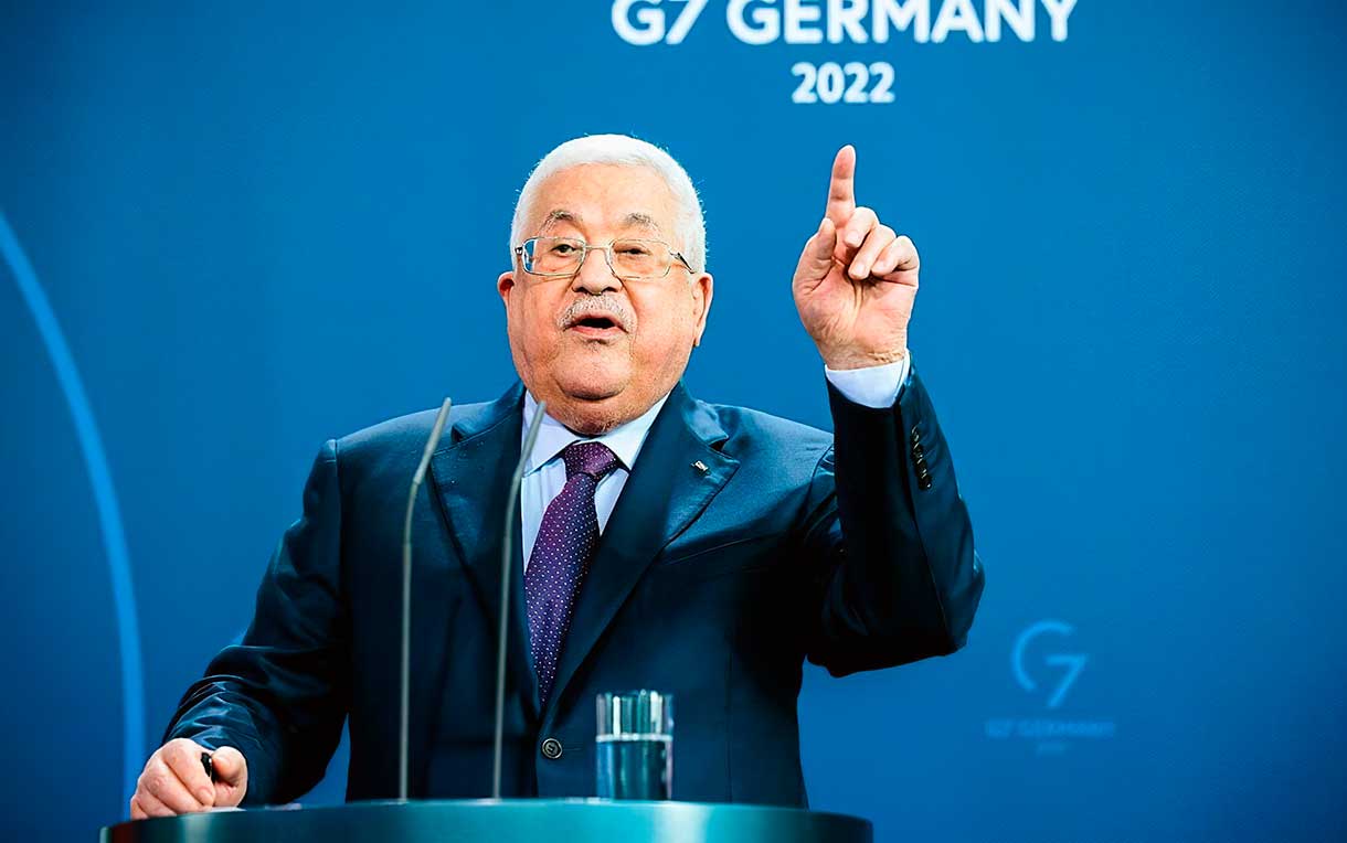 Policía de Berlín investiga a Abbas por sus comentarios sobre “los ...