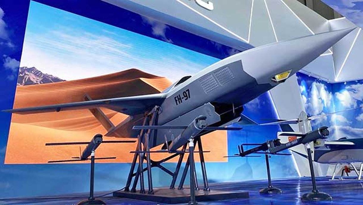 China convierte el dron FH-95 en un vehículo de guerra electrónica