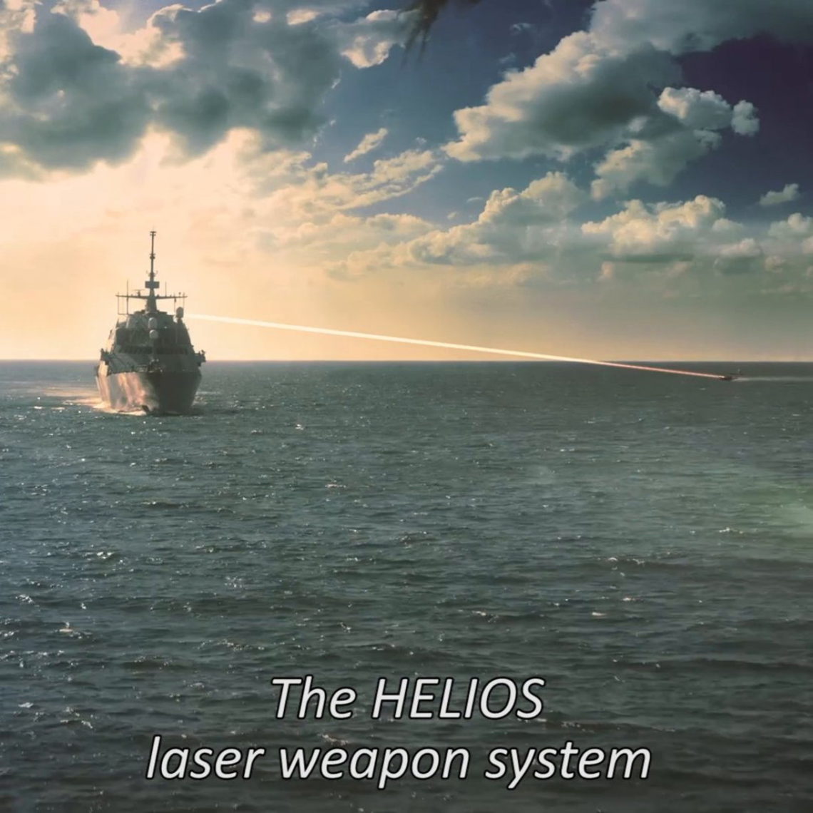 Lockheed entrega el arma láser de alta energía HELIOS a EE.UU.