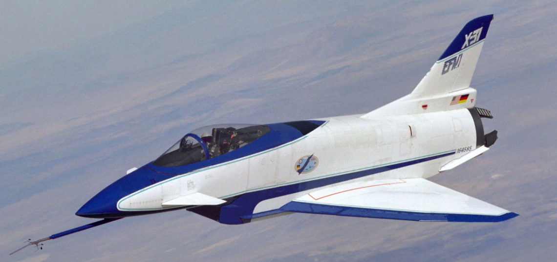 El X-31: ¿Un avión experimental que se construyó para el combate aéreo ...
