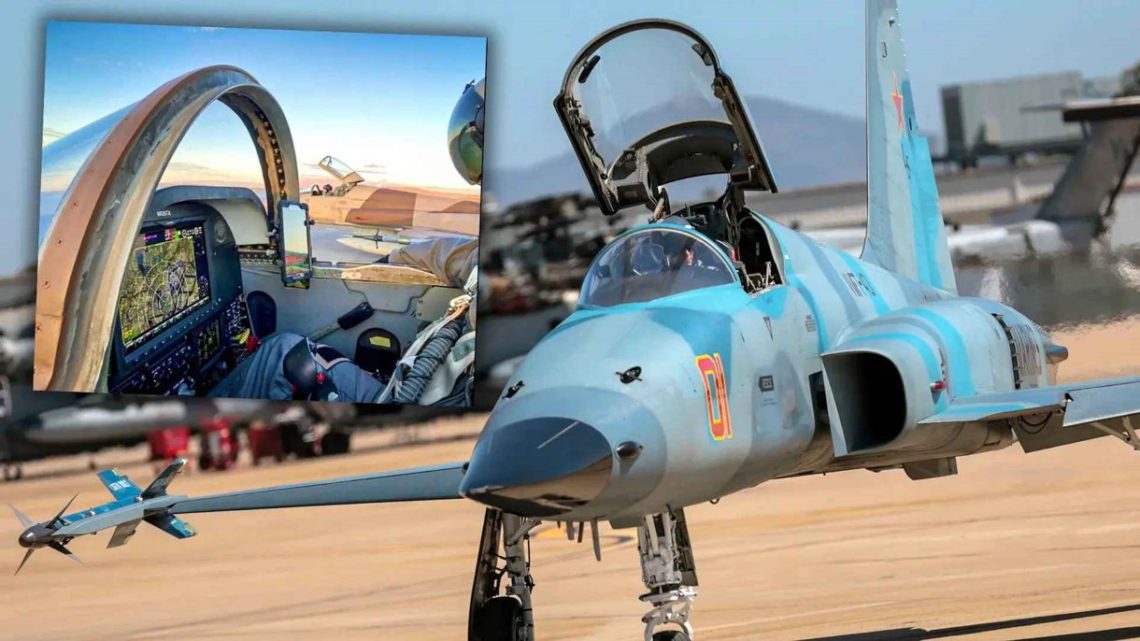 El F-5 Aggressor adquiere un sistema de búsqueda y seguimiento por ...