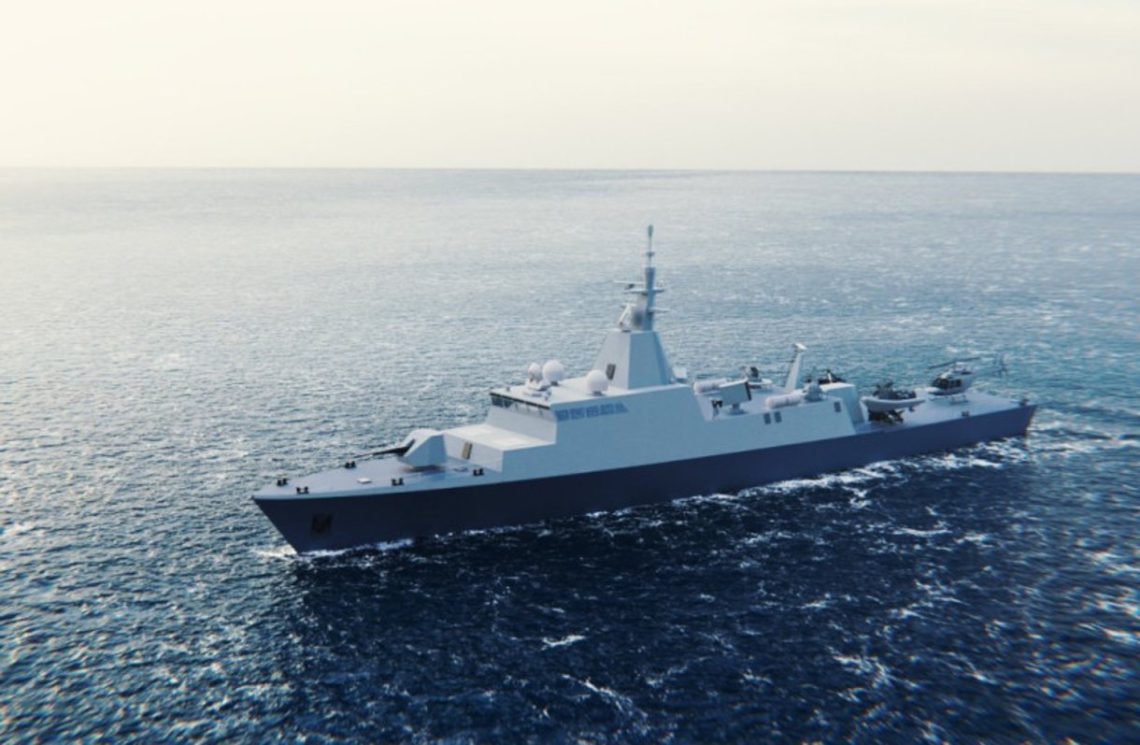 Israel presenta la nueva corbeta de misiles S-80