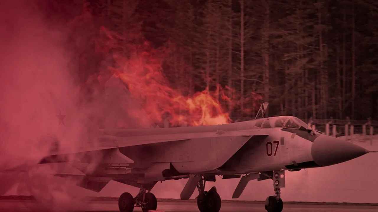 Caza MiG-31K ruso se incendia en Bielorrusia y queda inutilizado - Noticias de Israel