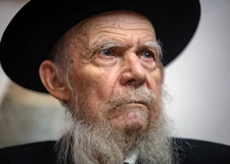 Rabino Gershon Edelstein fallece a los 100 años