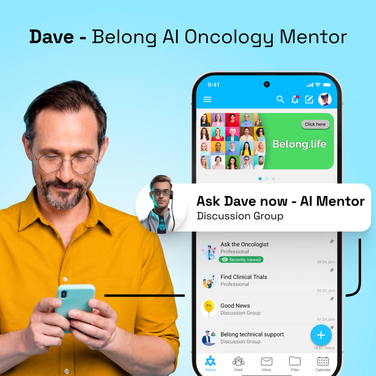 Conoce a Dave: El primer chatbot de IA para pacientes con cáncer