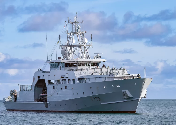 La Armada francesa activa el OPV Auguste Bénébig