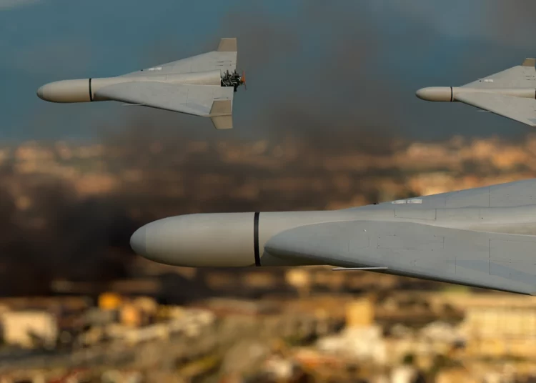 Ojiva termobárica hallada en dron kamikaze ruso Geran-2