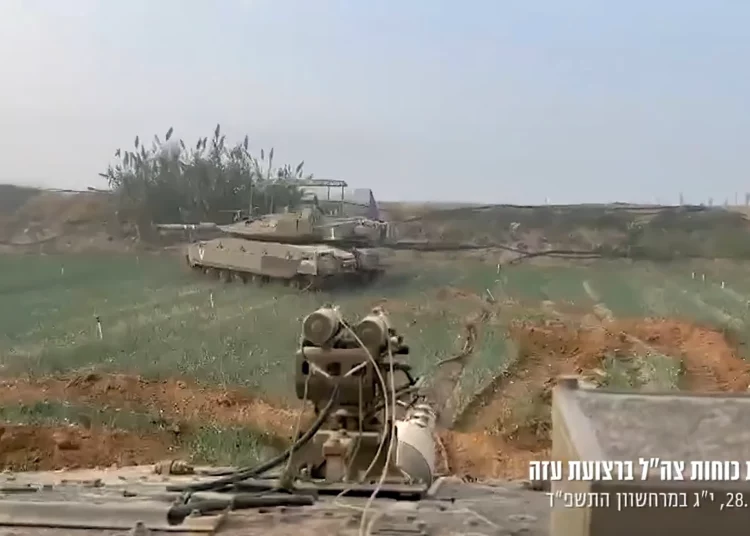 Israel intensifica operaciones terrestres contra Hamás en Gaza