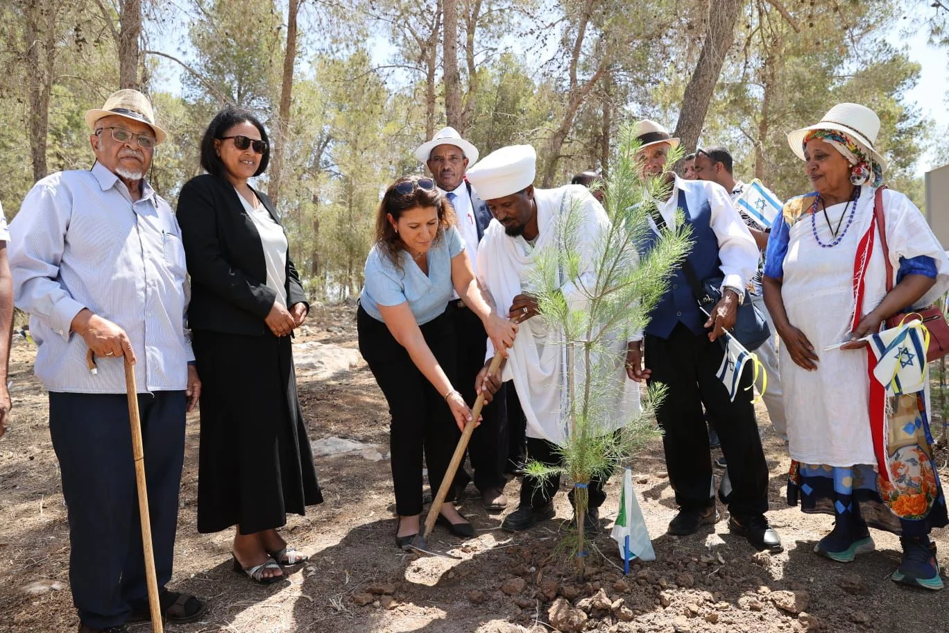 Keren Kayemeth inauguran el Bosque Judío Etíope - Noticias de Israel