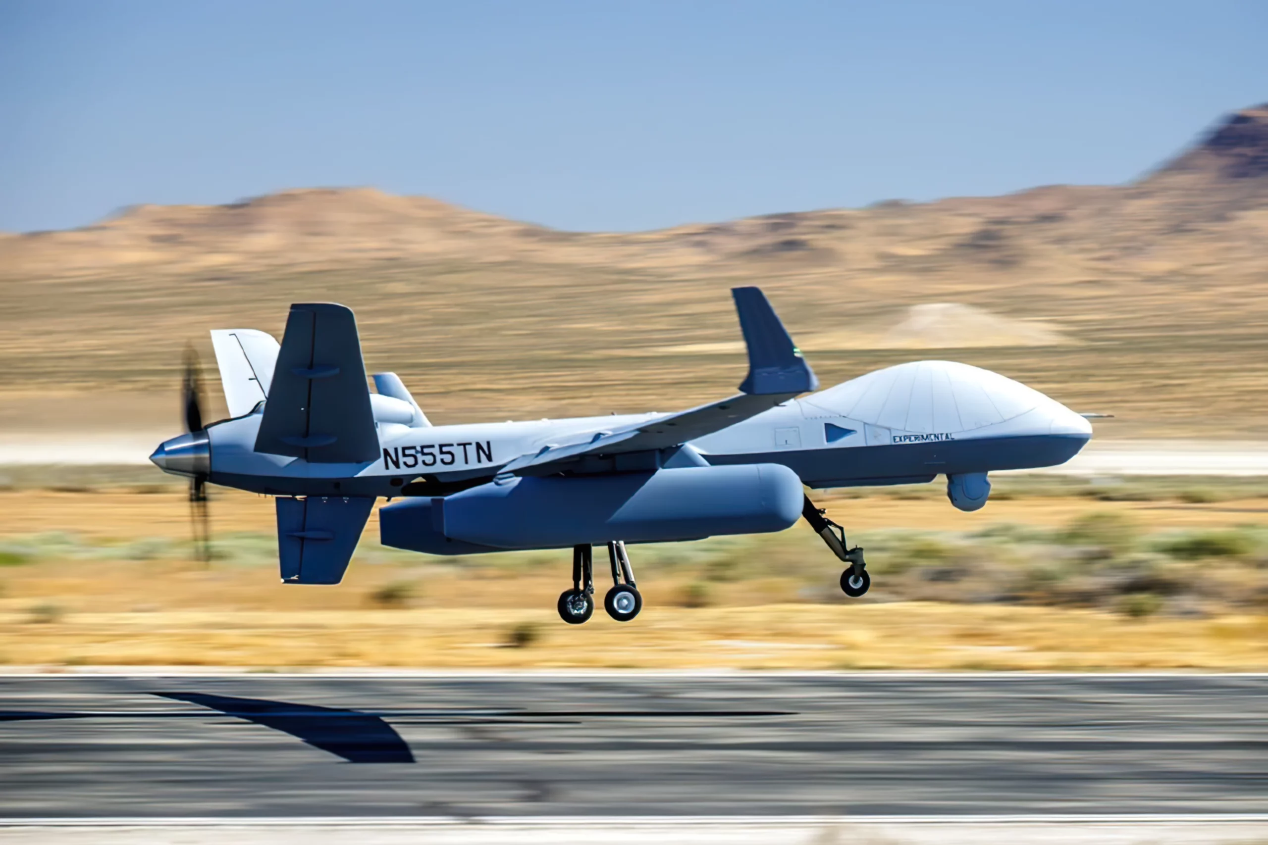 MQ-9B con radar LoyalEye: el primer AWACS no tripulado